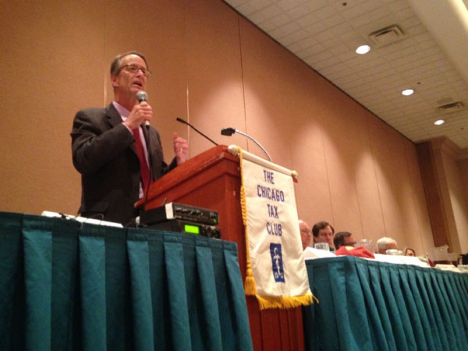 Andy Shaw Addresses Chicago Tax Club - Illinois Answers